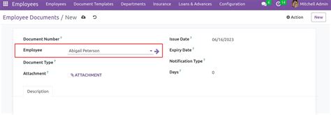 Employee Document Open HRMS Book V