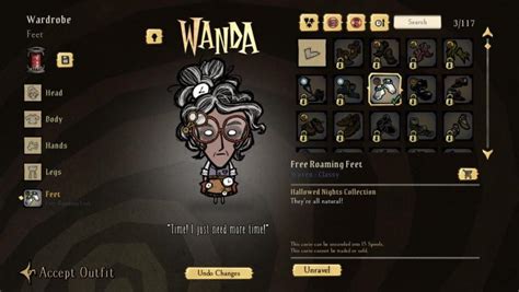Wandas Feet Dissapear When Using Free Roaming Feet Skin Dont