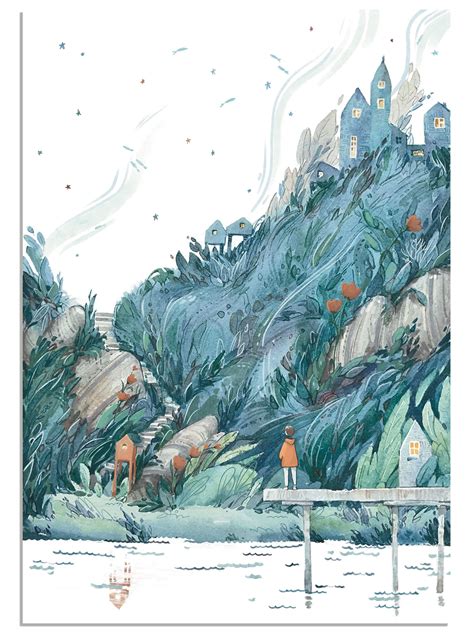 Illustrations for the book "Return to the Why Cafe" on Behance