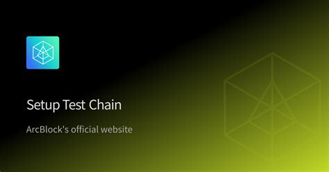 Setup Test Chain