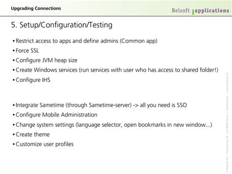Ibm Connections Upgrade To 4 Ppt