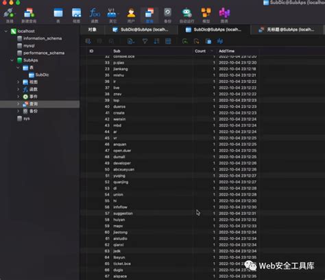 新一代子域嗅探工具 Subaps