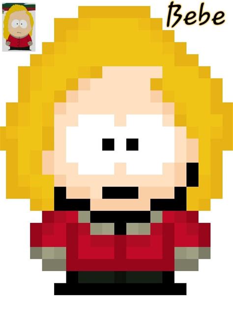 Pixel Art Bebe South Park Pixel Art Tweek South Park Pixel Art Grid