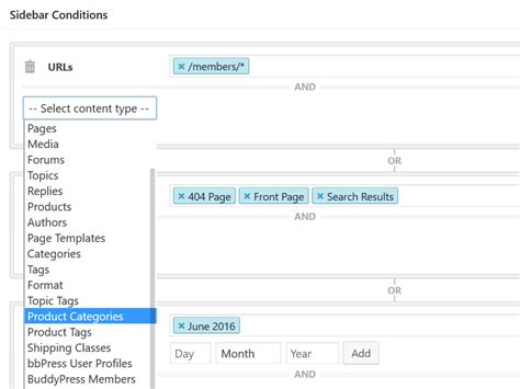 Wordpress Sidebar Manager Plugins Element 502