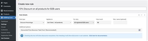 Wholesale Discounts How To Apply A Percentage Discount On All Products B BKing