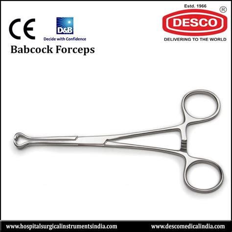 Babcock Forceps Deluxe Scientific Surgico Pvt Ltd