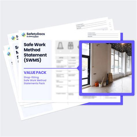 Shop Fitting Safety Packages Instant Download Safetydocs