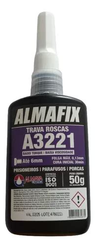 Cola Trava Rosca Almafix G Baixo Torque