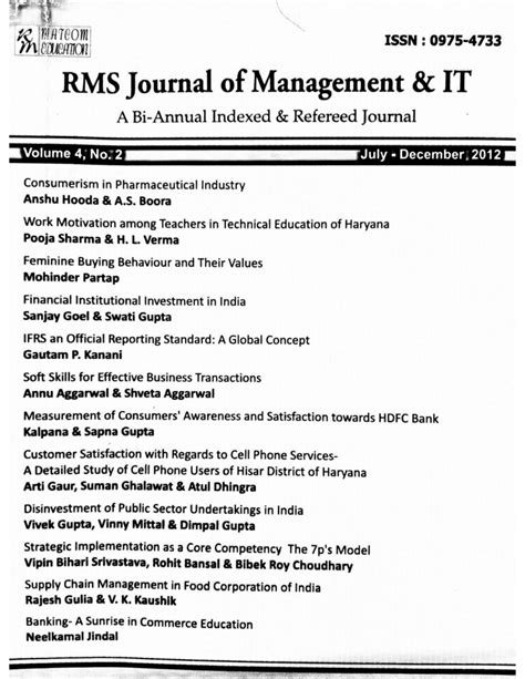 Pdf Strategic Implementation As A Core Competency The 7 Ps Model