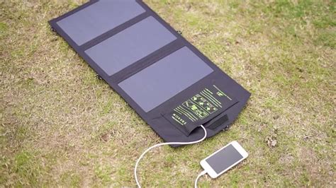 Allpowers солнечная панель 5v21w портативное зарядное устройство для