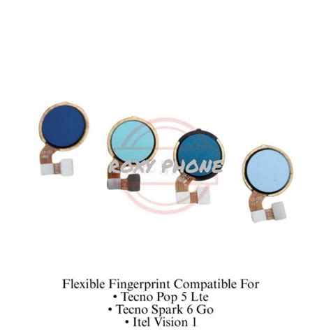 Jual FLEXIBLE FINGERPRINT TECHNO SPARK 6 GO POP 5 LTE BD 4 ITEL VISION 1 FLEXIBLE SIDIK JARI