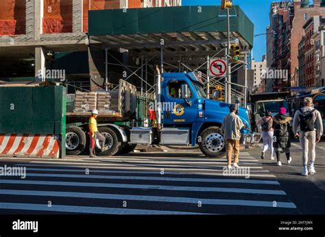Delivery Of Materials At The Construction Of Senior Affordable Housing