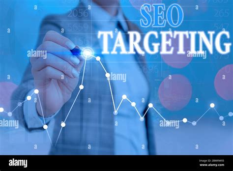 Conceptual Hand Writing Showing Seo Targeting Concept Meaning Specific
