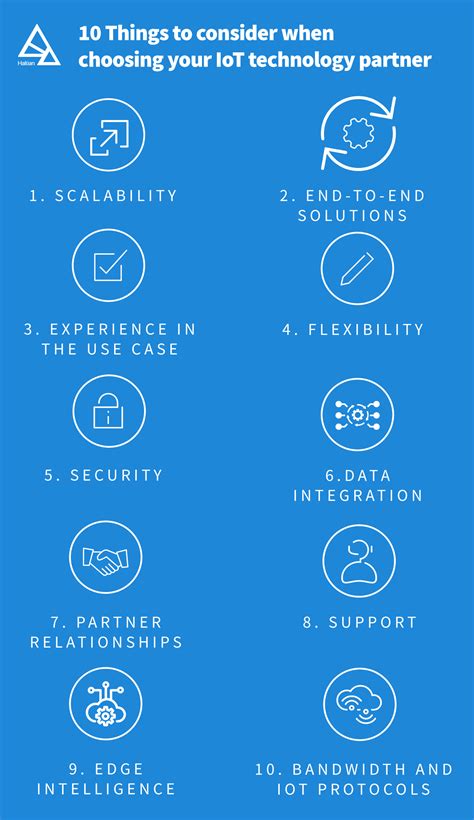 10 Things To Consider When Choosing An Iot Technology Partner [infographic] Haltian