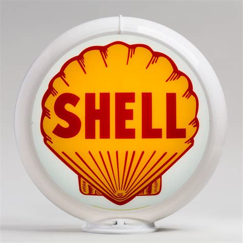 Licensed Shell Globe Shell Gas Pump Globe Plastic Body