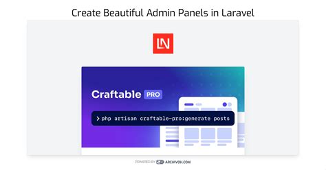 Create Beautiful Admin Panels In Laravel