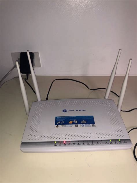 Globe AtHome Fiber Modem Computers Tech Parts Accessories Networking On Carousell