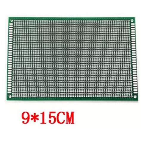 9x15cm 厚度1 6 玻璃纖維 pcb 電路板 雙面板 diy 洞洞板 萬用板 實驗板 鍍錫 萬能板 9 15cm 蝦皮購物
