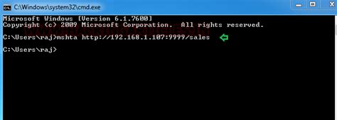 Windows Exploitation Mshta