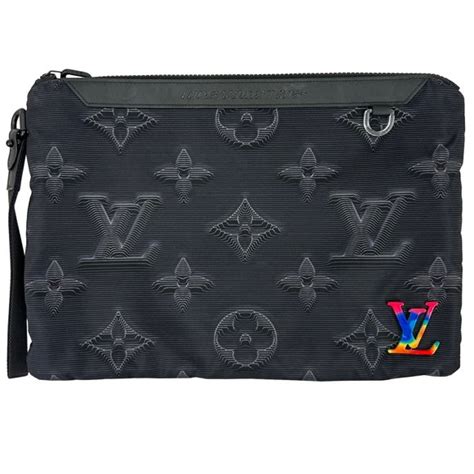 Louis Vuitton Bags Louis Vuitton Pochette A4 Reversible Clutch Bag