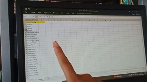 excel shortcut trick tutorial remove all surnames shortcut youtube