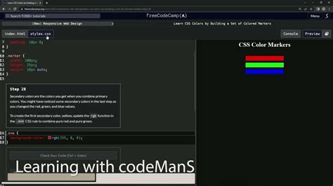 Learn Css Colors By Building A Set Of Colored Markers Step 28 Youtube