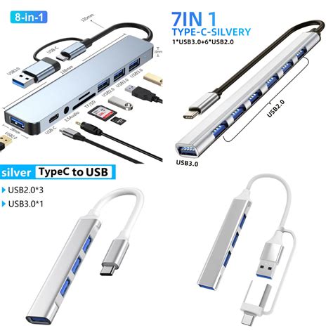 Hub Bộ Chia Cổng USB Type C Cho Laptop Máy Tính Shopee Việt Nam