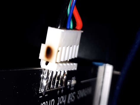 Anet A8 Heat Bed Connector After 2 Months Imgur