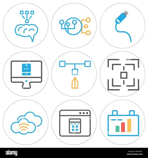 Set Of 9 Simple Editable Icons Such As Clipboard Browser Wifi Web De Responsive Pendrive