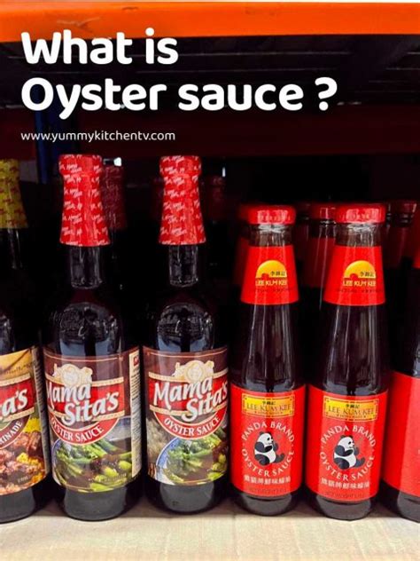 Oyster Sauce Rich Flavorfully Umami And Sweet Culinary Essential