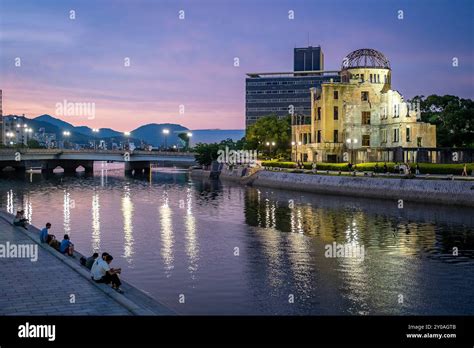 Hiroshima Peace Memorial Genbaku Dome Atomic Bomb Dome Or A Bomb Dome