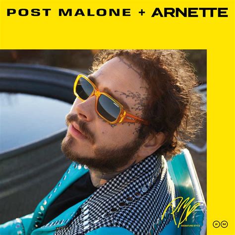 Post Malone X Arnette Signature Style Sunglass Collab Us Weekly