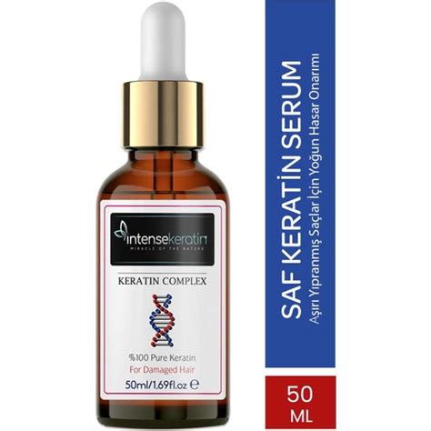 Intense Keratin Saf Keratin Serum 50 Ml Patentli Formül Fiyatı