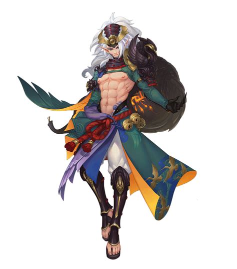 Ssr 酒吞童子皮肤 酒歌狂行立绘