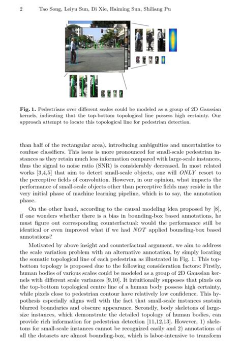 Small Scale Pedestrian Detection Based On Somatic Topology Localization And Temporal Feature
