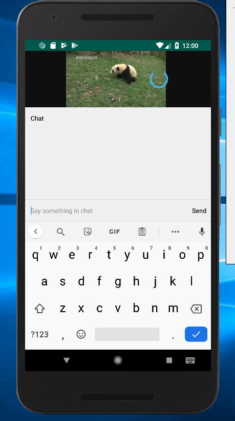Android Adjust Resize Causing Progressbar To Shift To The Right Stack Overflow