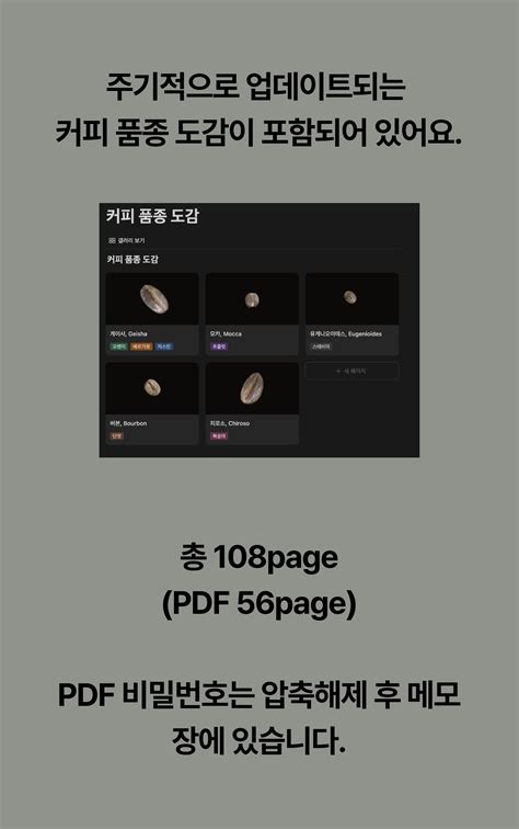 파인 커피 가이드 품종편 블랙로드커피