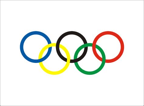 Olympic Flag Printable