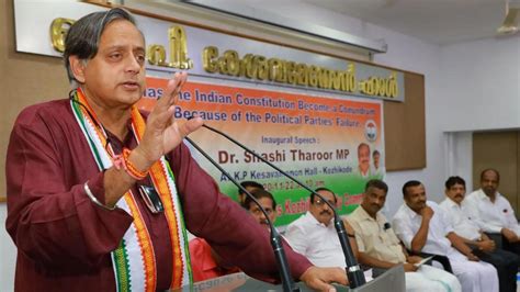 Congress In Kerala Divided Over Shashi Tharoors Malabar Tour Latest