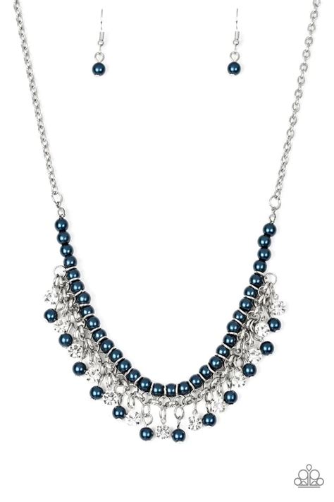 Paparazzi Necklace ~ Future Fashionista Blue Paparazzi Jewelry