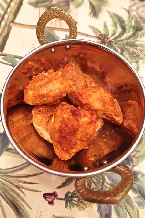 Scrumpdillyicious Oven Roasted Tandoori Chicken Tikka