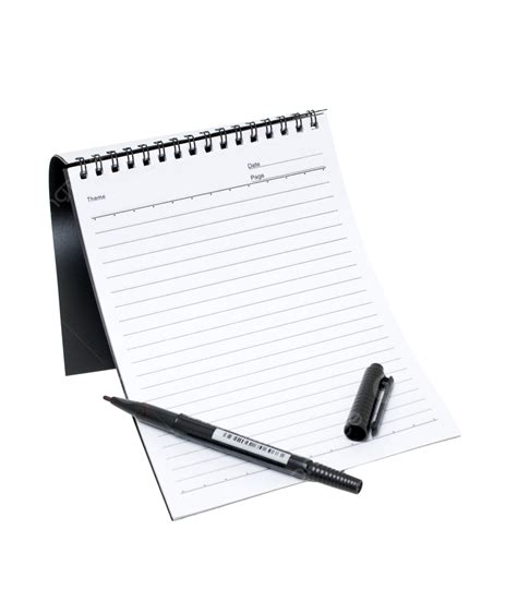 Notebook Isolated On White Background Wire Open Write Diary Png