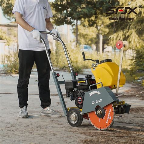 350mm Mini Concrete Floor Cuttting Machine Household Small Road Cutter