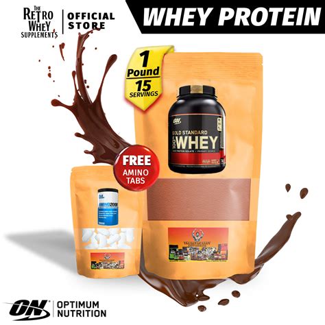On Gold Standard 100 Whey 1lb Retail Pack Choose Your Free Evl