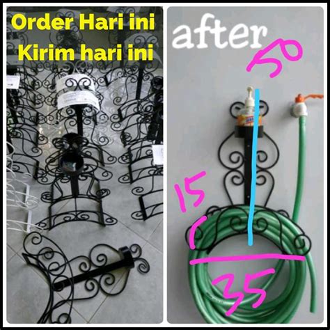 Jual Gantungan Selang Air Gulungan Selang Air Taman Holder Selang