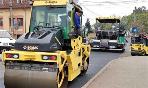 Constanța Continuă Asfaltarea Carosabilului Pe Strada Hatman Luca