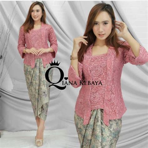 Qiana Kebaya Kutubaru Kebaya Suit Kebaya Graduation Kebaya Brocade