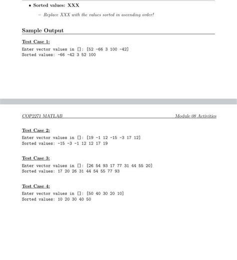 solved cop2271 matlab module 08 activities activity c