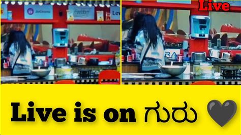 Live Is On ಗುರು 🖤 Big Boss Kannada Live Bbk10 Big Boss Kannada