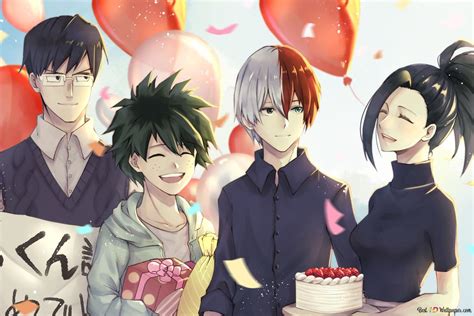 My Hero Academia Tenya Lida Izuku Midoriya Shoto Todoroki And Momo Hd
